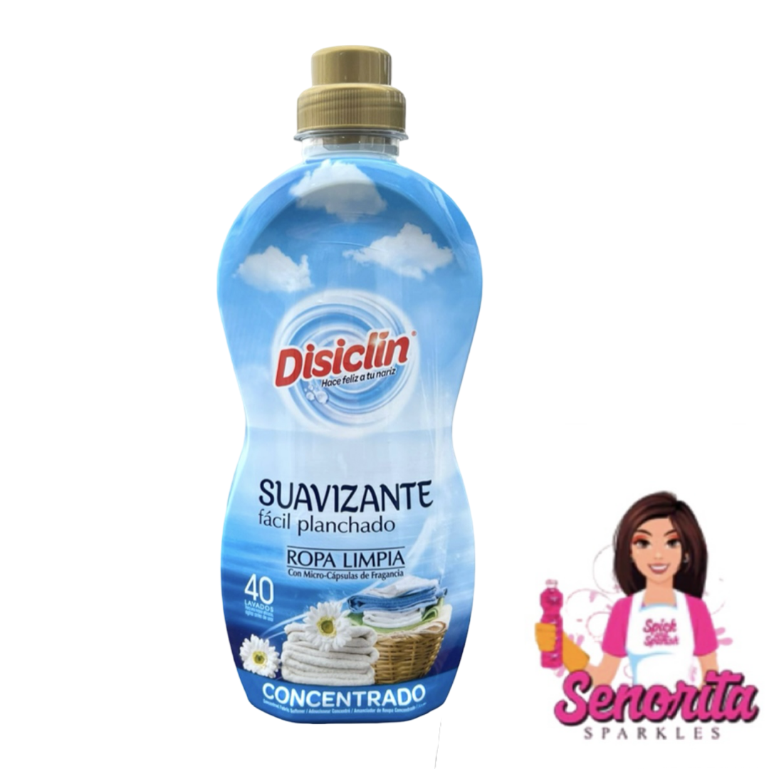 Disiclin Ropa limpia fabric softener 40w – Senorita Sparkles